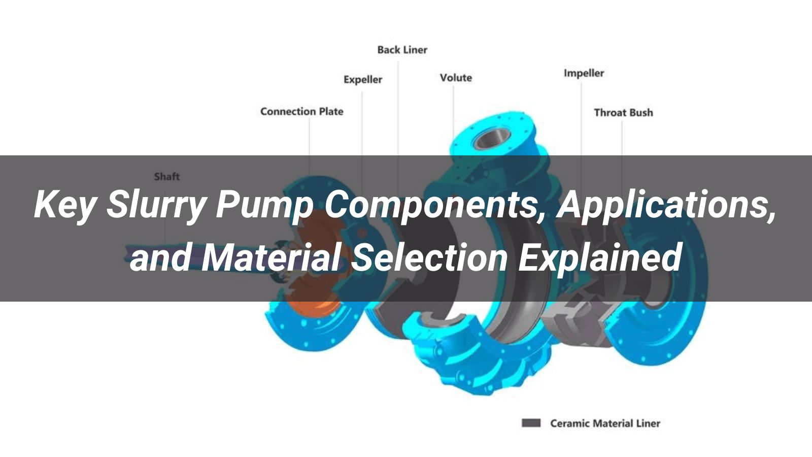 Key Slurry Pump Components, Applications, and Material - Hongyuan